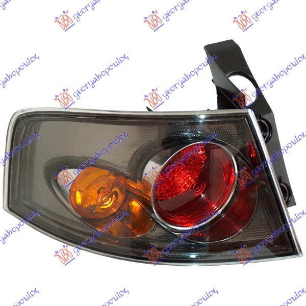 STOP LAMPA SPOLJASNJA (CRNI OKVIR) (FR) Leva str. SEAT IBIZA (2002-2008) (OEM: 6L6945111A, 6L6945111C)