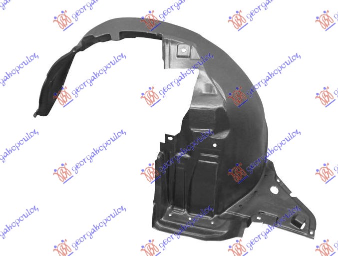 POTKRILO PREDNJE Leva str. NISSAN MICRA (K13) (2013-2017) (OEM: 63841-3HN0A, 638413HN0A)