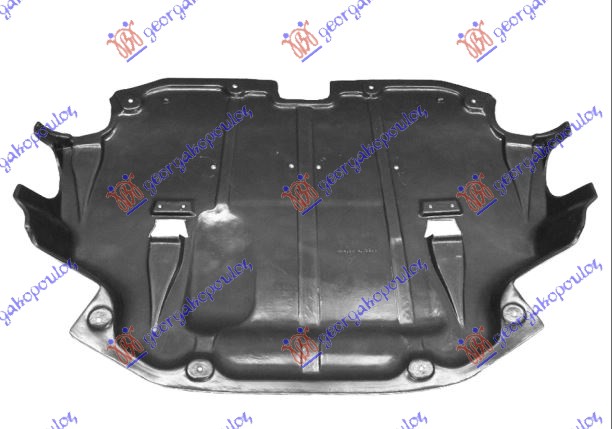 ZASTITA MOTORA SREDNJI DEO (AMG) MERCEDES S CLASS (W221) (2005-2013) (OEM: 2215242930)