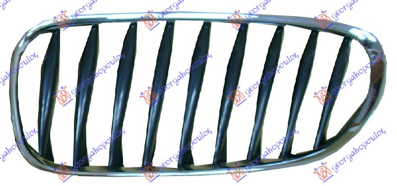 PVC MASKA (HROM/CRNA) Leva str. BMW Z4 (E85) (2003-2009) (OEM: 51137051957)