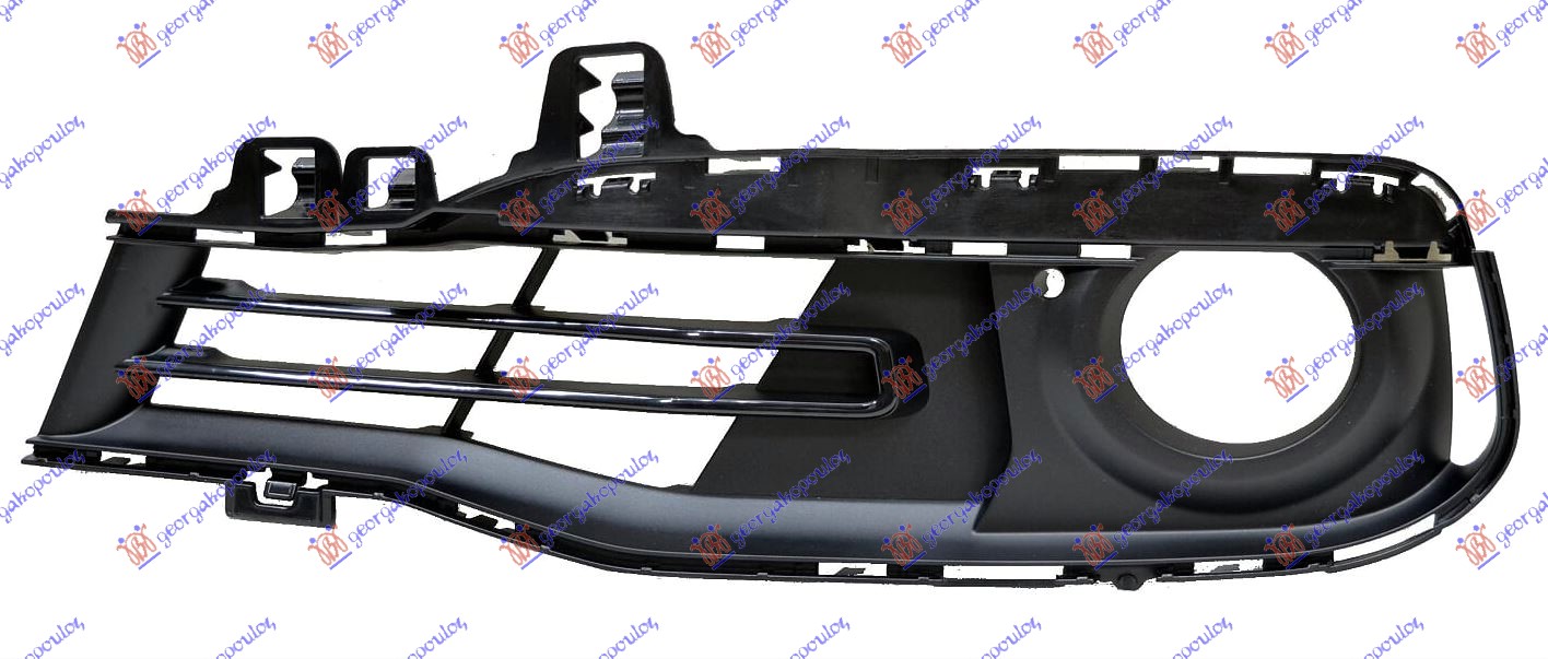 RESETKA PREDNJEG BRANIKA MAGLENKA OTVORENA BASE/LUXURY LINE Leva str. BMW SERIES 3 (F30/F31) SDN/S.W. (2012-2014) (OEM: 51117396877)