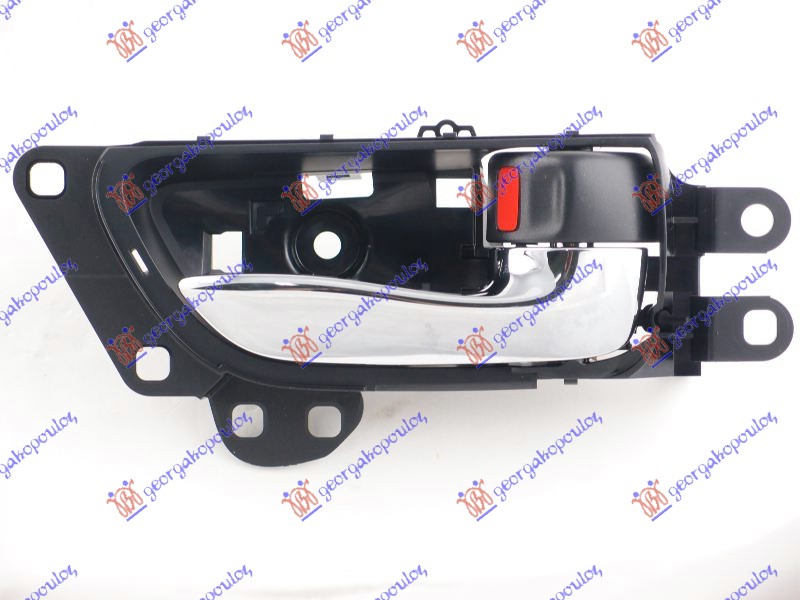 KVAKA PREDNJA / ZADNJA VRATA UNUT HROM / CRNA Desna str. TOYOTA LAND CRUISER PRADO 150 (J15) (2009-2013) (OEM: 67605-60060, 6760560060)