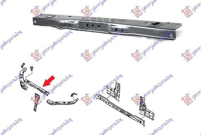 GORNJI VEZNI LIM MITSUBISHI P/U L200 (2015-2019) (OEM: 5256B811)