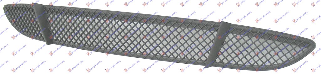 CENTRALNA RESETKA U BRANIKU -07 BMW SERIES 1 (E81/87) 3/5D (2004-2011) (OEM: 51117118161)