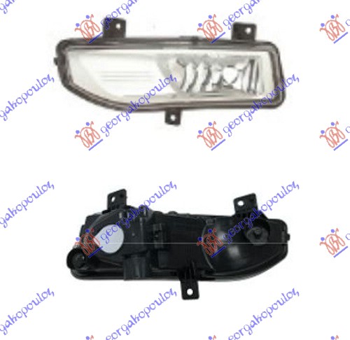 MAGLENKA (H8) (KINA) Leva str. NISSAN QASHQAI (2017-2021) (OEM: 26155-8995A, 261558995A)