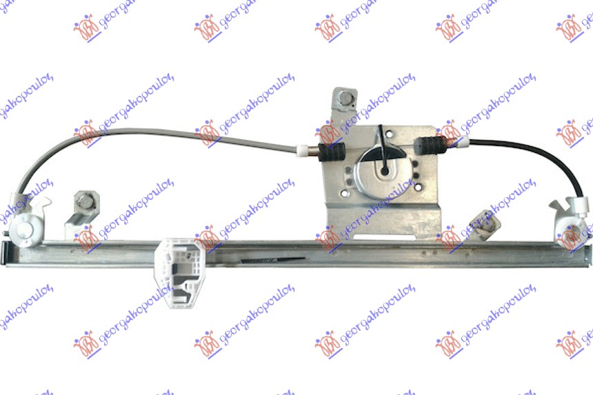 PODIZAC PREDNJEG PROZORA ELEKTRICNI (BEZ MOT) Leva str. RENAULT MODUS (2005-2008) (OEM: 8200748375)