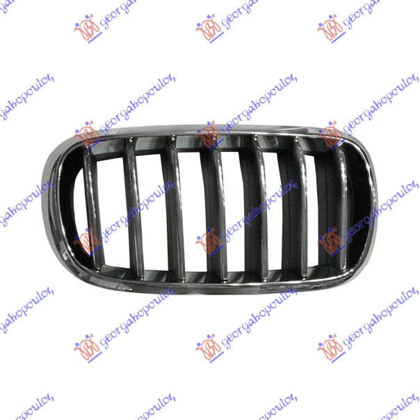 PVC MASKA (HROM-HROM/CRNA) Desna str. BMW X5 (F15) (2013-2018) (OEM: 51137316062)