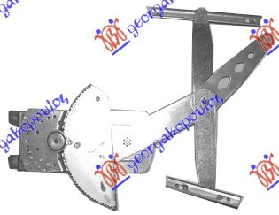 PODIZAC PREDNJEG PROZORA 3 VRATA ELEKTRICNI BEZ MOT. Leva str. OPEL CORSA C (2000-2006) (OEM: 5140035)