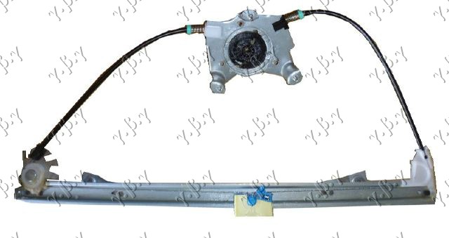 PODIZAC PROZORA 5 VRATA ELEKTRICNI BEZ MOTORA Desna str. RENAULT CAMPUS (2004-) / RENAULT CLIO (2001-2006) / RENAULT THALIA (2001-) (OEM: 7700842240, 7701207254)