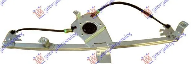 PODIZAC PREDNJEG PROZORA ELEKTRO BEZ MOTORA Leva str. RENAULT SCENIC (2003-2009) (OEM: 8200118777)