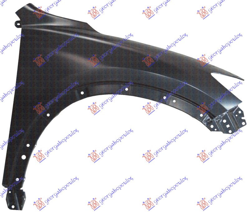 BLATOBRAN Desna str. MAZDA CX5 (2011-2017) (OEM: KD53-52-111A, KD5352111A)