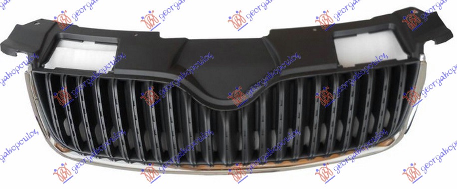 PVC MASKA SA HROM LAJSNOM DONJA SKODA ROOMSTER-PRAKTIK (2006-2010) (OEM: 5J08536689B9)