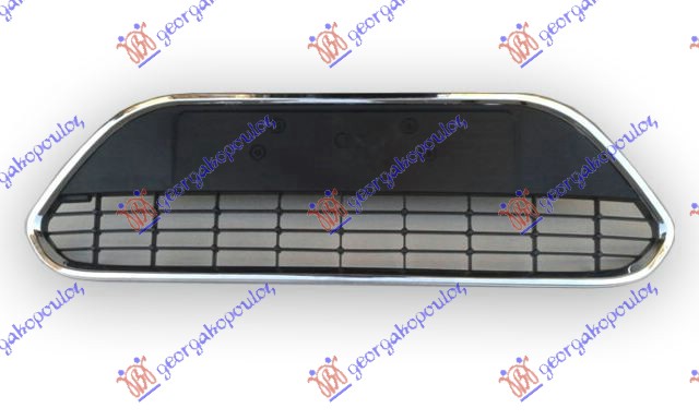 CENTRALNA RESETKA U PREDNJEM BRANI.HROM FORD FOCUS (2008-2011) (OEM: 1520644)