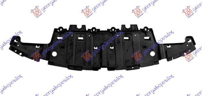 ZASTITA MOTORA ISPOD BRANIKA PLASTICNA OPEL ASTRA J 5D/S.W. (2010-2013) (OEM: 1401033, 13368661)