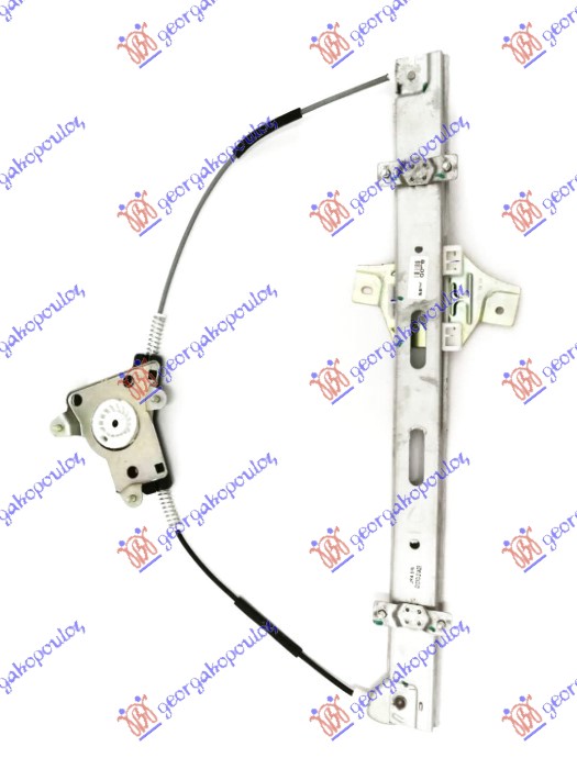 PODIZAC PREDNJEG PROZORA ELEKTRICNI BEZ MOTORA (O) Leva str. HYUNDAI i10 (2007-2010) (OEM: 82403-0X010, 824030X010)