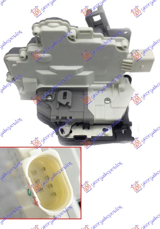 BRAVA ZADNJIH VRATA ELEKTRICNA (7pin) Desna str. AUDI A4 (2011-2015) (OEM: 3C4839016A, 8K0839016)