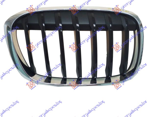 PVC MASKA (HROM/CRNA) (BASIC) Desna str. BMW X1 (F48) (2015-2019) (OEM: 51137354824)