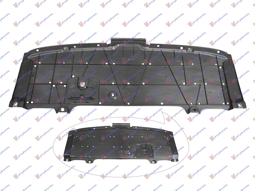 ZASTITA MOTORA PLASTICNA (PREDNJI DEO) MAZDA CX5 (2017-) (OEM: KB8A-56-11Y, KB8A5611Y)