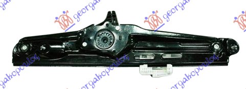 PODIZAC ZADNJEG PROZORA ELEKTRICNI BEZ MOTORA Desna str. BMW X3 (F25) (2011-2014) (OEM: 51357267104)