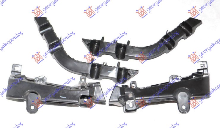 NOSAC ZADNJEG BRANIKA PLASTICNI (4 KOM SET) PEUGEOT 301 (2017-) (OEM: 1608729480)