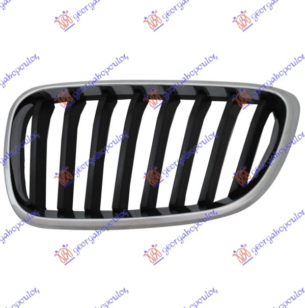 PVC MASKA (HROM/CRNA) Leva str. BMW SERIES 2 (F22/23) COUPE/CABRIO (2014-) (OEM: 51137295523)