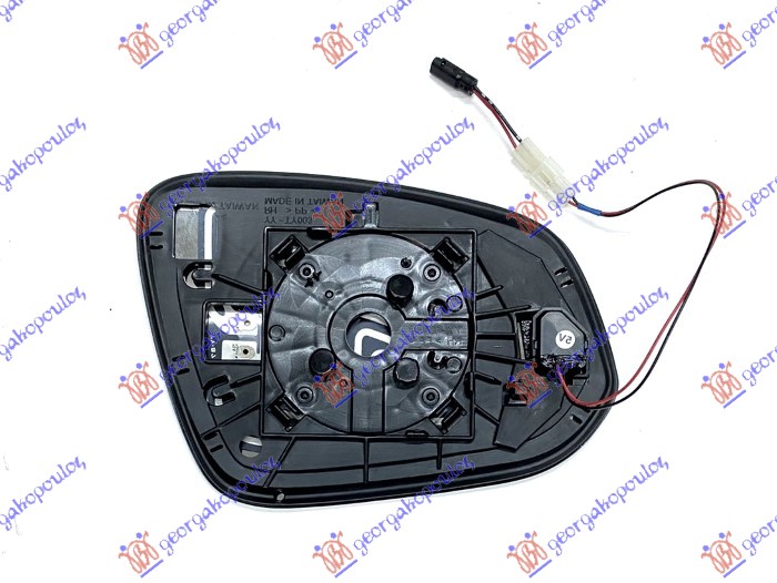 STAKLO RETROVIZORA SA GREJACEM (MRTAV UGAO) Leva str. TOYOTA RAV 4 (XA50) (2019-) (OEM: 87961-42E20, 8796142E20)