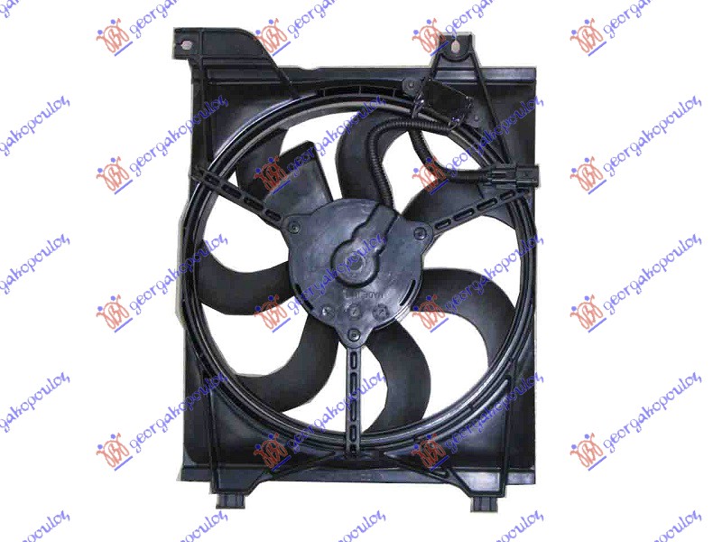 VENTILATOR A/C KOMPLET BENZIN KIA RIO (2005-2011) (OEM: 97730-1G000, 977301G000)