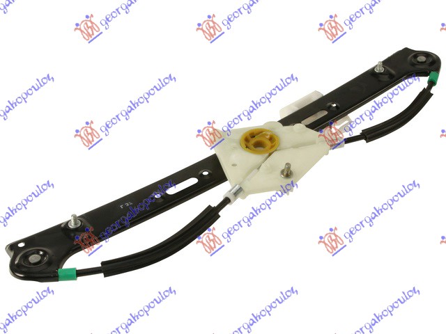 PODIZAC ZADNJEG PROZORA ELEKTRICNI BEZ MOTORA Leva str. BMW X3 (E83) (2007-2011) (OEM: 51353413189, 51353448251)