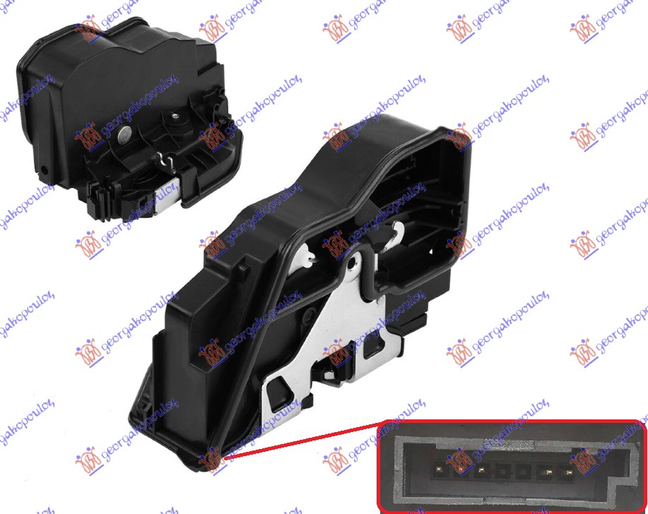 BRAVA PREDNJIH VRATA ELEKTRICNA – 09 (5 PIN) Desna str. BMW SERIES 3 (E92/93) COUPE/CABRIO (2007-2011) (OEM: 51214389474, 51217059974, 51217202146)