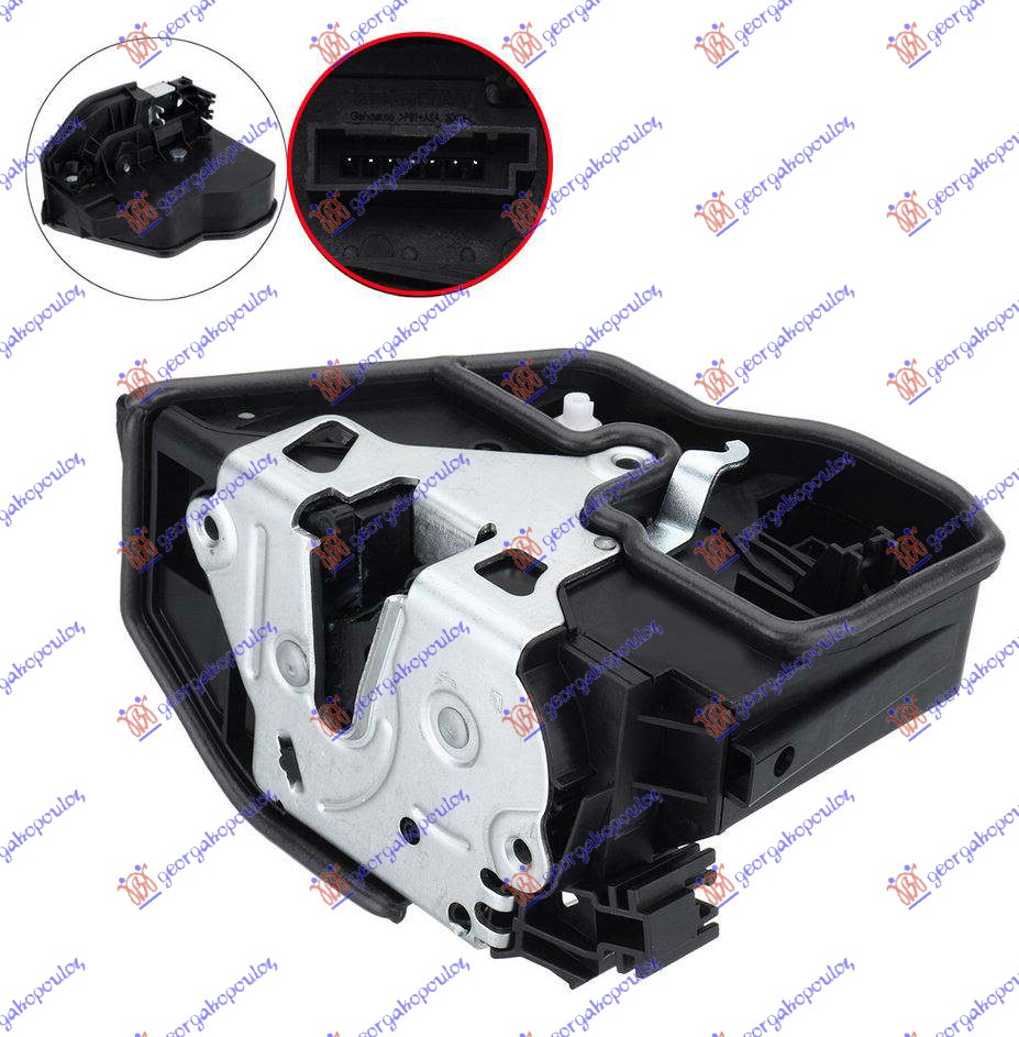 BRAVA PREDNJIH VRATA ELEKTRICNA – 09 (7 PIN) Leva str. BMW X3 (E83) (2007-2011) (OEM: 51217059967, 51217202143)