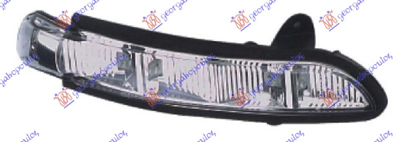 MIGAVAC U RETROVIZORU LED 06- Desna str. MERCEDES E CLASS (W211) (2002-2009) (OEM: A2118201221)