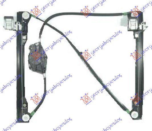 PODIZAC PROZORA ELEKTRICNI BEZ MOTORA Leva str. VW NEW BEETLE (1998-2011) (OEM: 1C0837461, 1C0837655A, 1C0837655C)