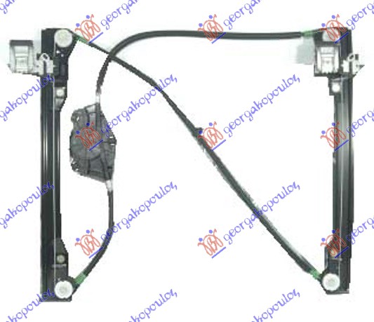 PODIZAC PROZORA ELEKTRICNI BEZ MOTORA Leva str. VW NEW BEETLE (1998-2011) (OEM: 1C0837461, 1C0837655A, 1C0837655C)