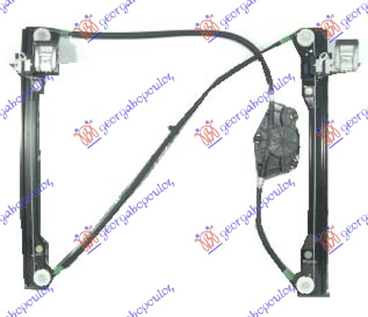 PODIZAC PROZORA ELEKTRICNI BEZ MOTORA Desna str. VW NEW BEETLE (1998-2011) (OEM: 1C0837462, 1C0837656A, 1C0837656C)