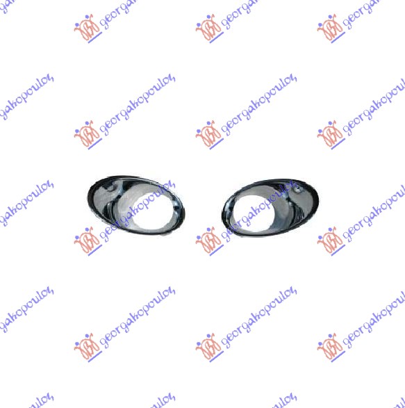 OKVIR MAGLENKE HROM 12 – SET RENAULT MEGANE H/B – S.W. (2008-2014) (OEM: 261521021R)