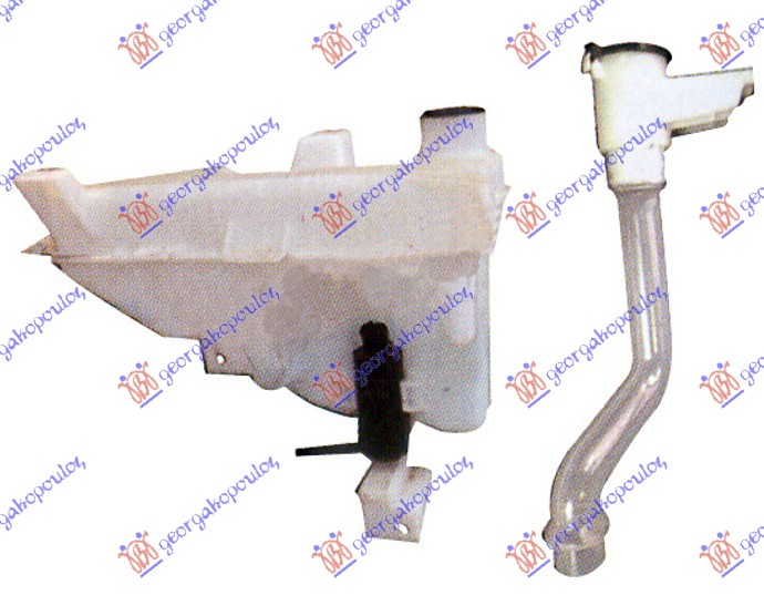 POSUDA ZA TECNOST BRISACA SA MOTOROM TOYOTA HI-LUX 2WD/4WD (2015-2020) (OEM: 85315-71040, 8531571040)