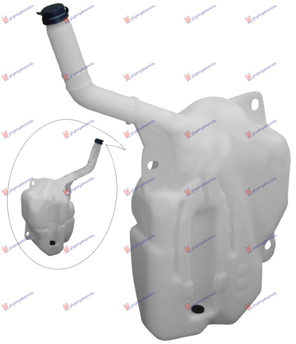 POSUDA ZA BRISACE SA POKL. RUPA ZA PRSK. FIAT PANDA (2003-2014) (OEM: 46841136)