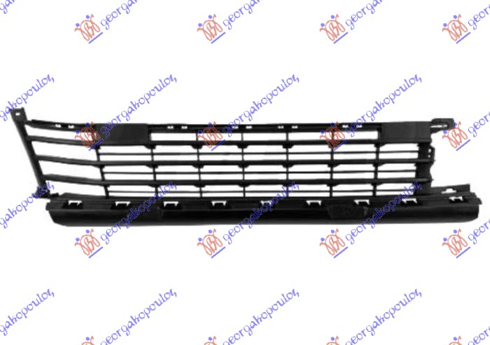 CENTRALNA RESETKA PREDNJEG BRANIKA SREDNJA PEUGEOT EXPERT/TRAVELLER (2016-) (OEM: 98117188XT)