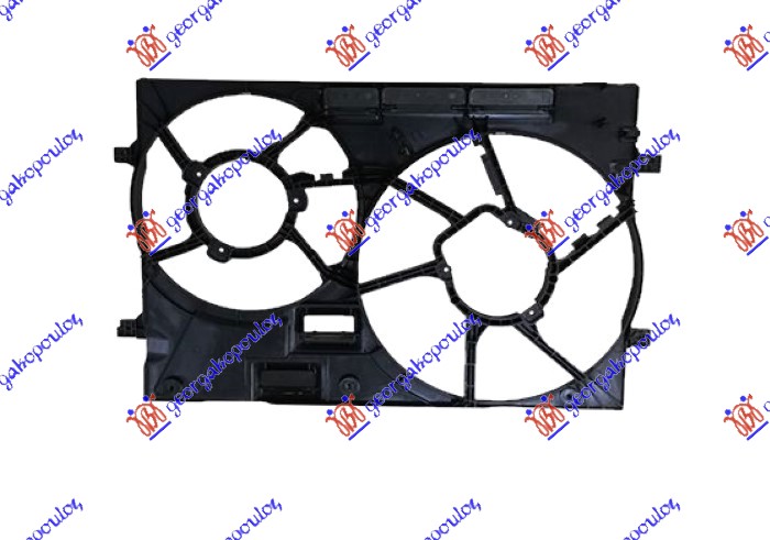 NOSAC VENTILATORA (DUPLI) AUDI A3 SPORT SEDAN/CABRIO (2016-2020) (OEM: 3Q0121205)