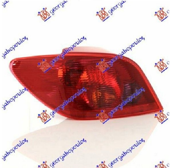 STOP LAMPA (TURSKA) Leva str. PEUGEOT 307 (2001-2005) (OEM: 6350P3)