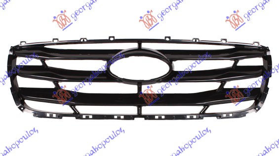 PVC MASKA MAT-CRNA HYUNDAI SANTA FE (2009-2012) (OEM: 86561-2B700, 865612B700)