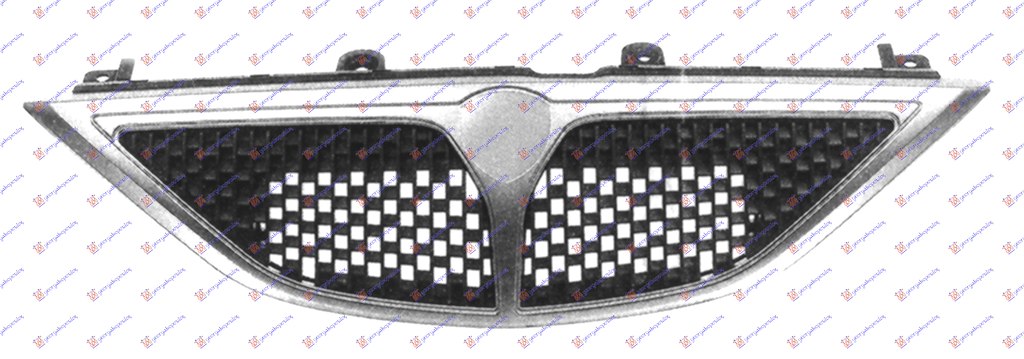 PVC MASKA KOMPLET PM 00- LANCIA Y (1996-2003) (OEM: 712196808)