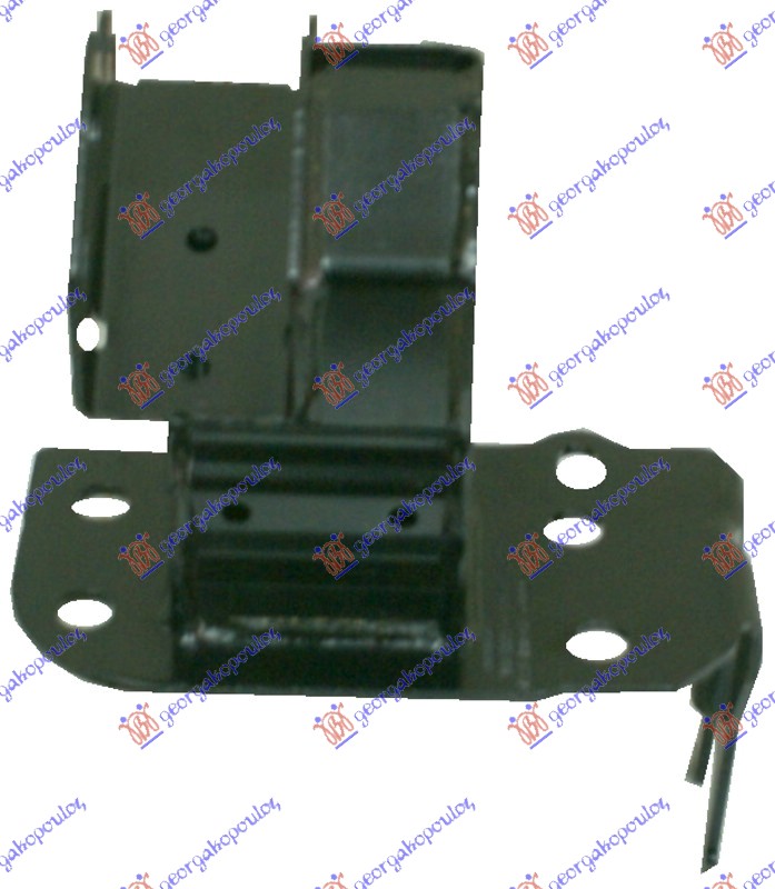 NOSAC PREDNJEG BRANIKA Leva str. AUDI Q7 (2006-2009) (OEM: 4L0807133A)