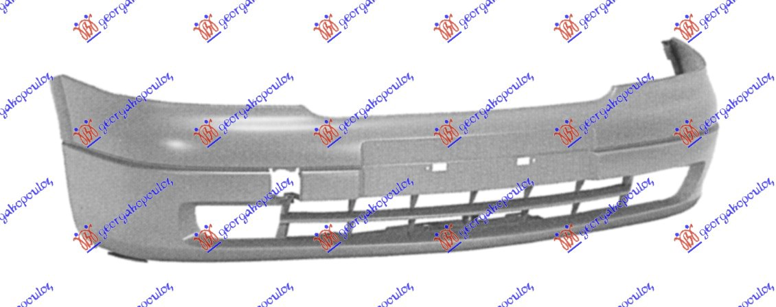 PREDNJI BRANIK PM BENZIN (SA MAGLENKOM) OPEL ASTRA G (1998-2004) (OEM: 1400196, 9118766)