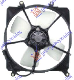 VENTILATOR KOMPLET BENZIN TOYOTA COROLLA (E 9) H/B (1988-1991) (OEM: 16711-15240, 1671115240)