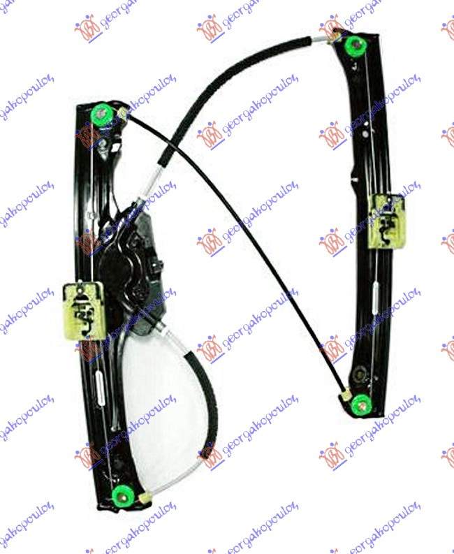 PODIZAC PREDNJEG PROZORA ELEKTRICNI (BEZ MOTORA) Leva str. BMW X3 (F25) (2014-2017) (OEM: 51337355635)