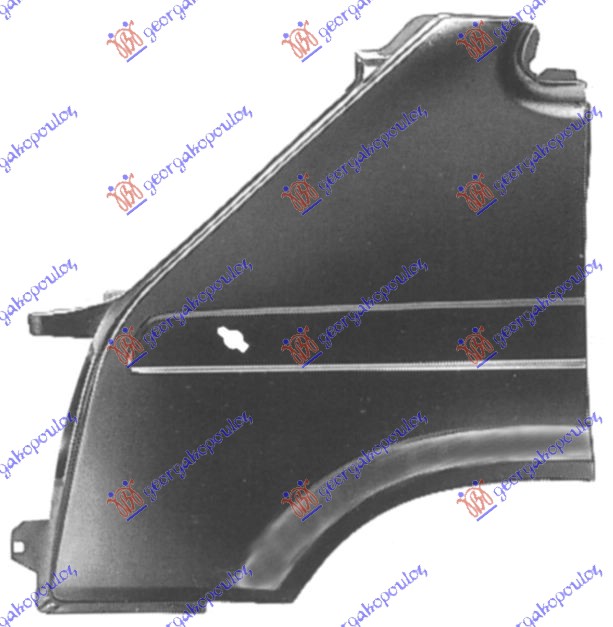 BLATOBRAN Leva str. FORD TRANSIT (1992-1995) (OEM: 6678004)