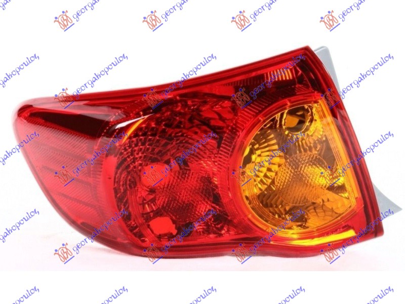 STOP LAMPA SPOLJASNJA Leva str. TOYOTA COROLLA (E 15) SDN (2007-2011) (OEM: 81560-02470, 8156002470)