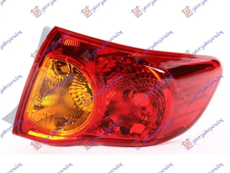 STOP LAMPA SPOLJASNJA Desna str. TOYOTA COROLLA (E 15) SDN (2007-2011) (OEM: 81550-02470, 8155002470)