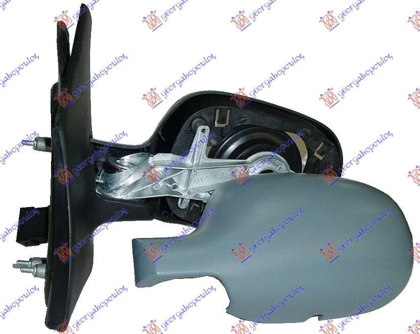 RETROVIZOR ELEKTRICNI (ASFERICNO) Leva str. RENAULT MEGANE SCENIC (1999-2003) (OEM: 7700431542, 7700841655)